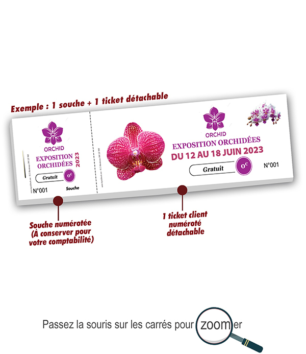 Ticket expo foire musée TEXP28M